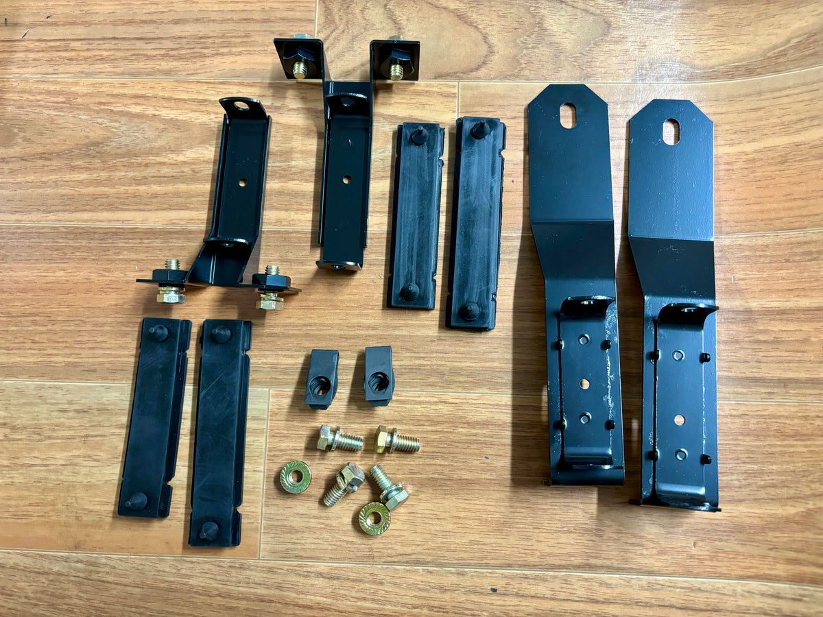 Standard Size XA XB V8 Radiator Bracket Mount Kit – Early Falcon Spares