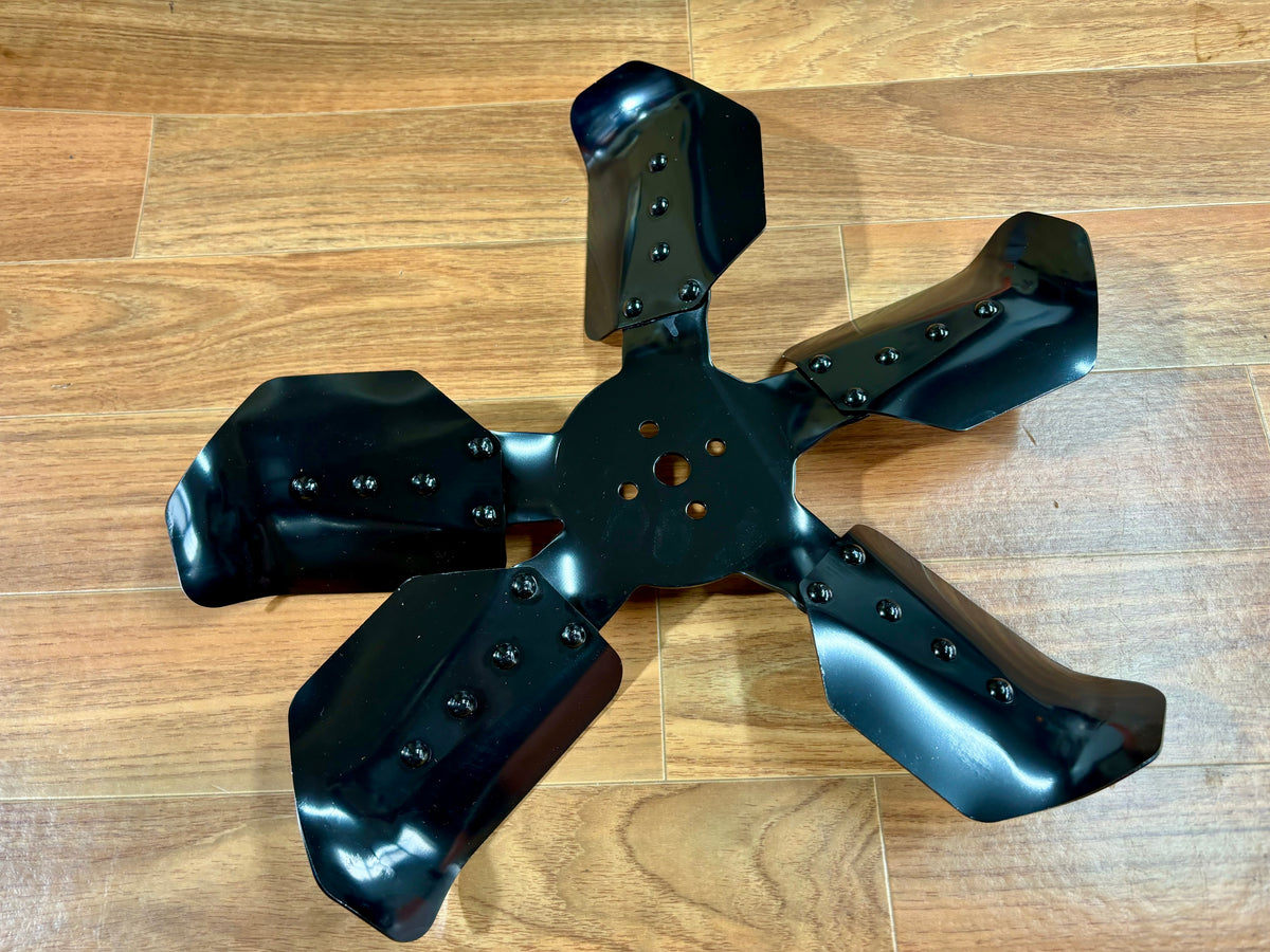 17” Rigid 5 Blade Fan - Black – Early Falcon Spares