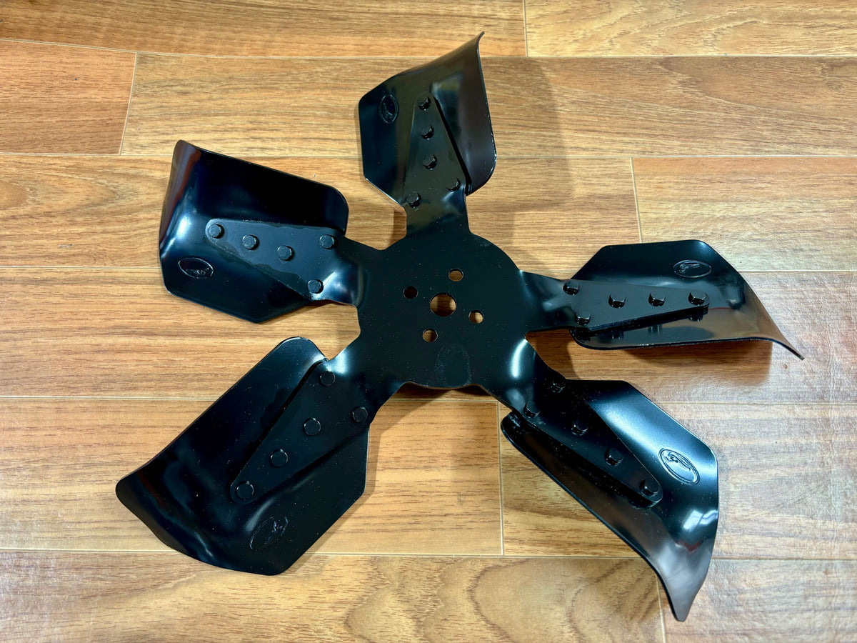 17” Rigid 5 Blade Fan - Black – Early Falcon Spares