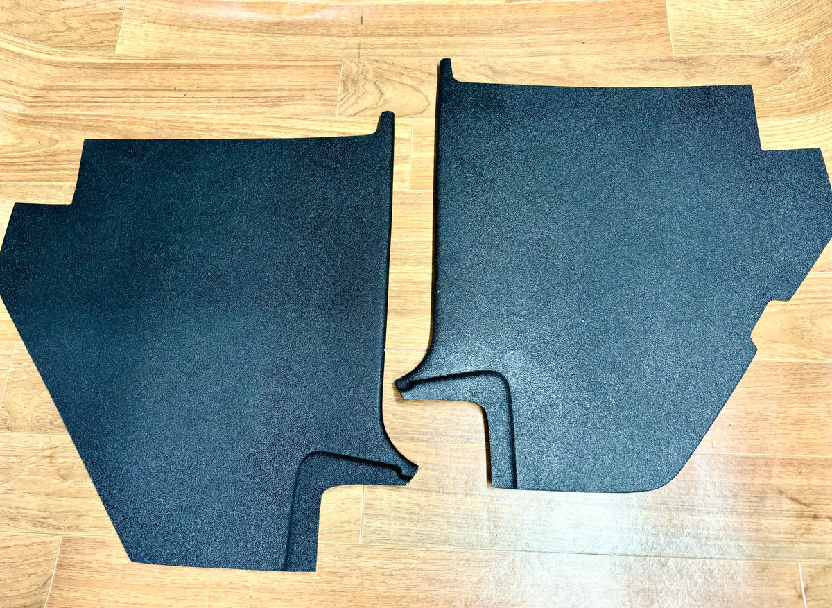 Black Fiberglass Kick Panels XM XP – Early Falcon Spares