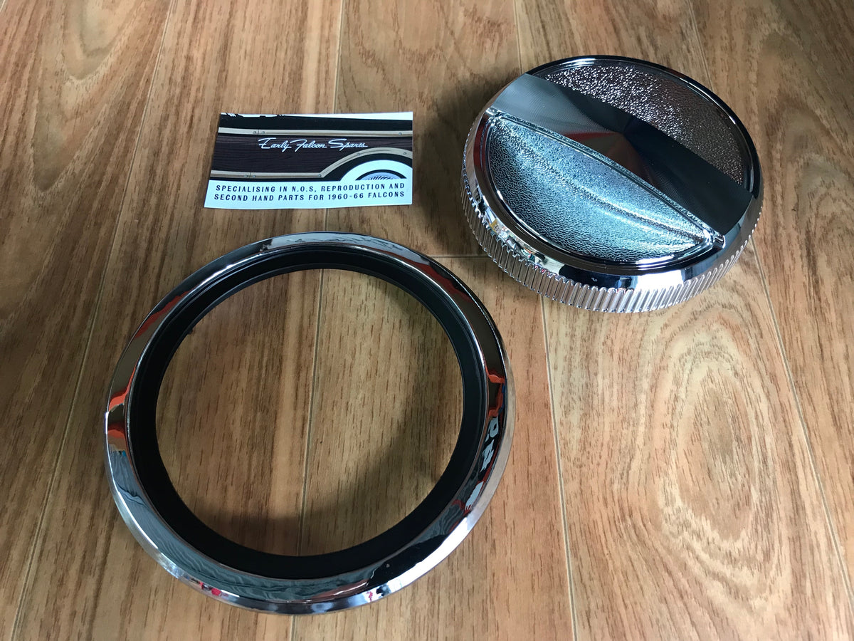 XW XY GT GTHO Petrol Fuel Cap And Surround – Early Falcon Spares