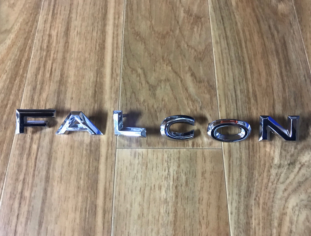 Falcon Tailgate Badge Wagon and Ute – Early Falcon Spares